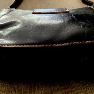 Hillard & Hanson | Bags | Vintage Hillard Hanson Black Shoulder Bag ...